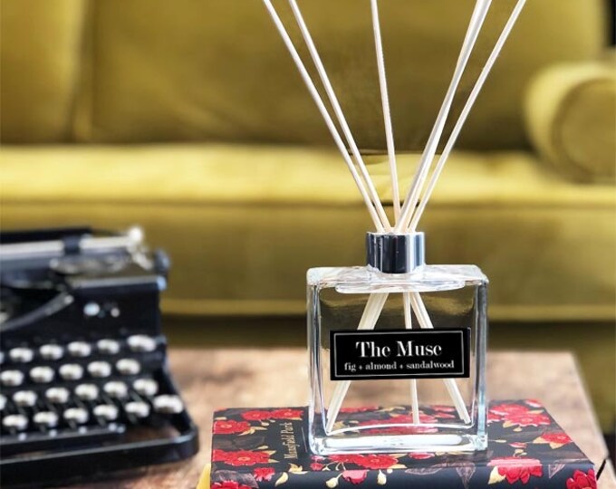 The Muse Reed Diffuser Fig Almond Cedar Sandalwood Great Gift for ...
