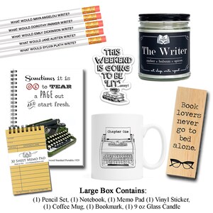 The Ultimate Writer Boxed Gift Set for Authors and Book Lovers - 2 Size ...