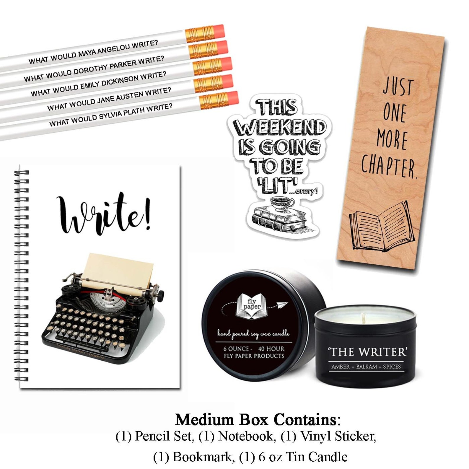 The Ultimate Writer Boxed Gift Set for Authors and Book Lovers - Etsy