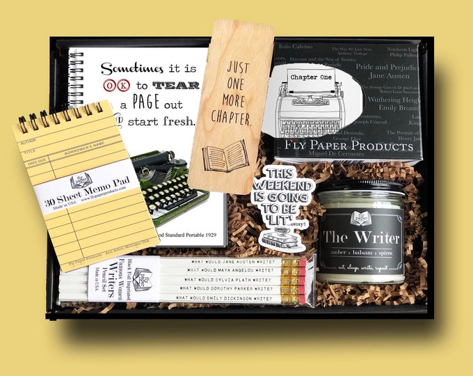 The Ultimate Writer Boxed Gift Set for Authors and Book Lovers - 2 Size ...