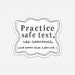 Practice Safe Text, Use Commas, and Never Miss a Period. 3 Vinyl ...