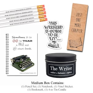 The Ultimate Writer Boxed Gift Set for Authors and Book Lovers - 2 Size ...