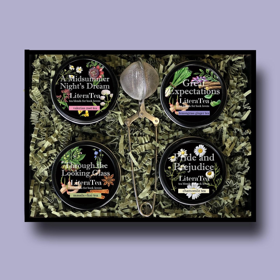 Ultimate Tea Lover Assortment Gift Box With 4 Mini Loose Leaf Tea ...