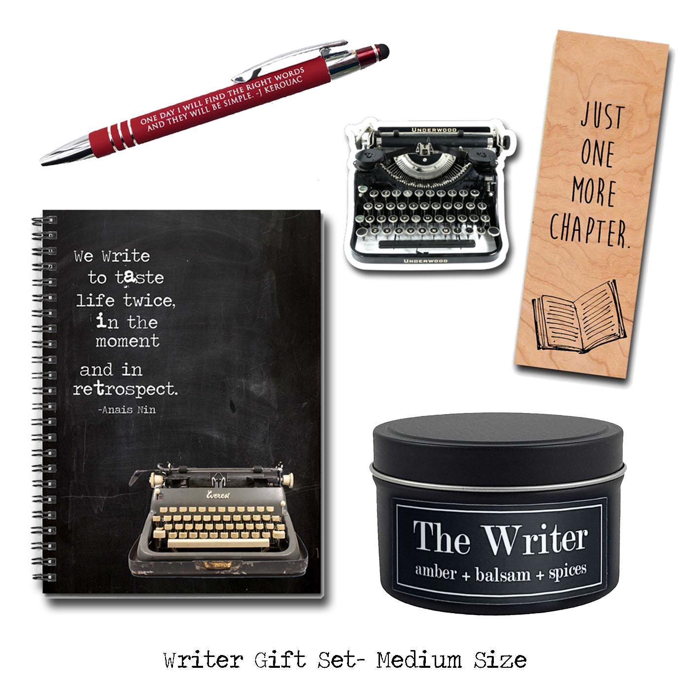 The Ultimate Writer Boxed Gift Set for Authors and Book Lovers - 2 Size ...