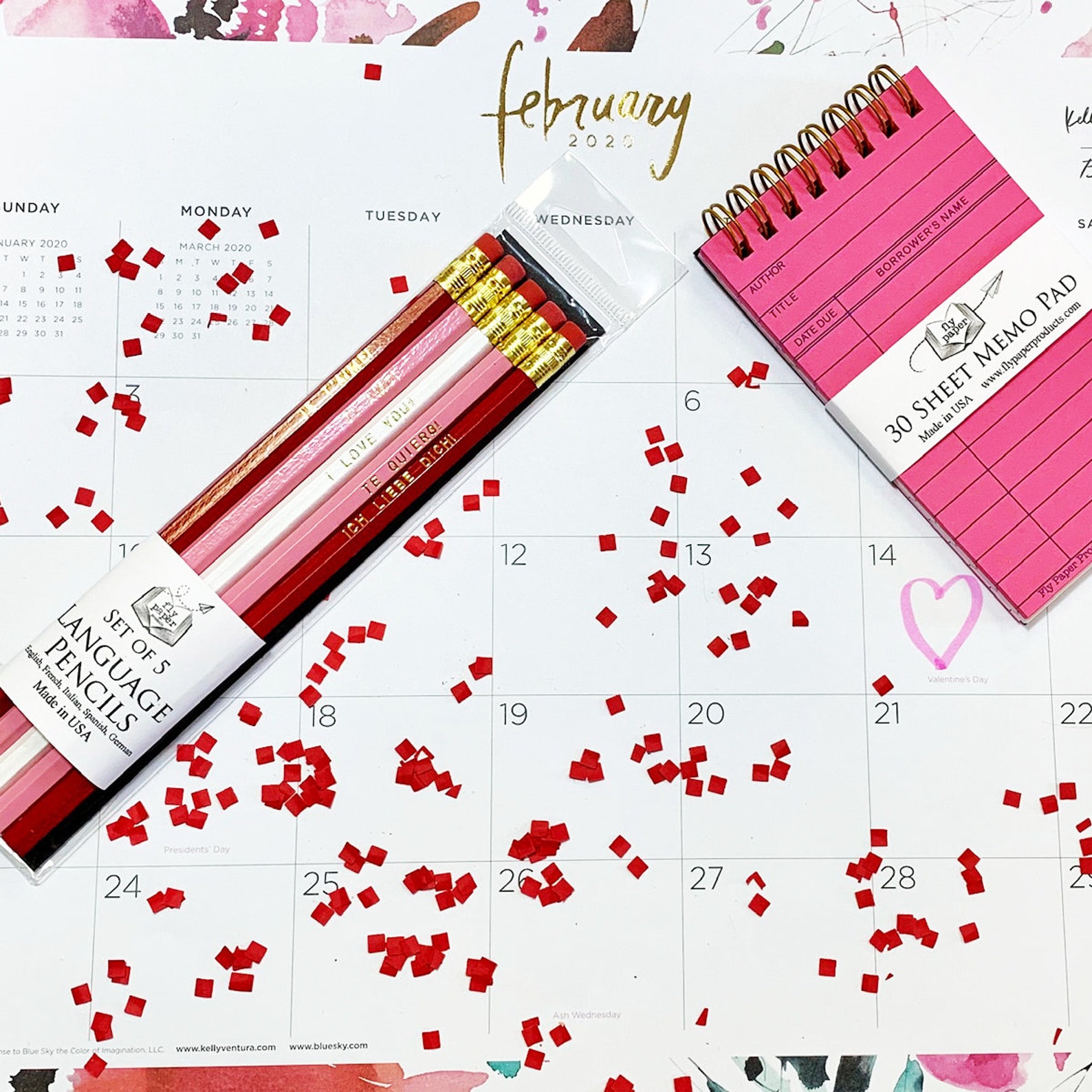 Pink Library Card 30 Sheet Memo Pad Gifts for Librairans - Etsy