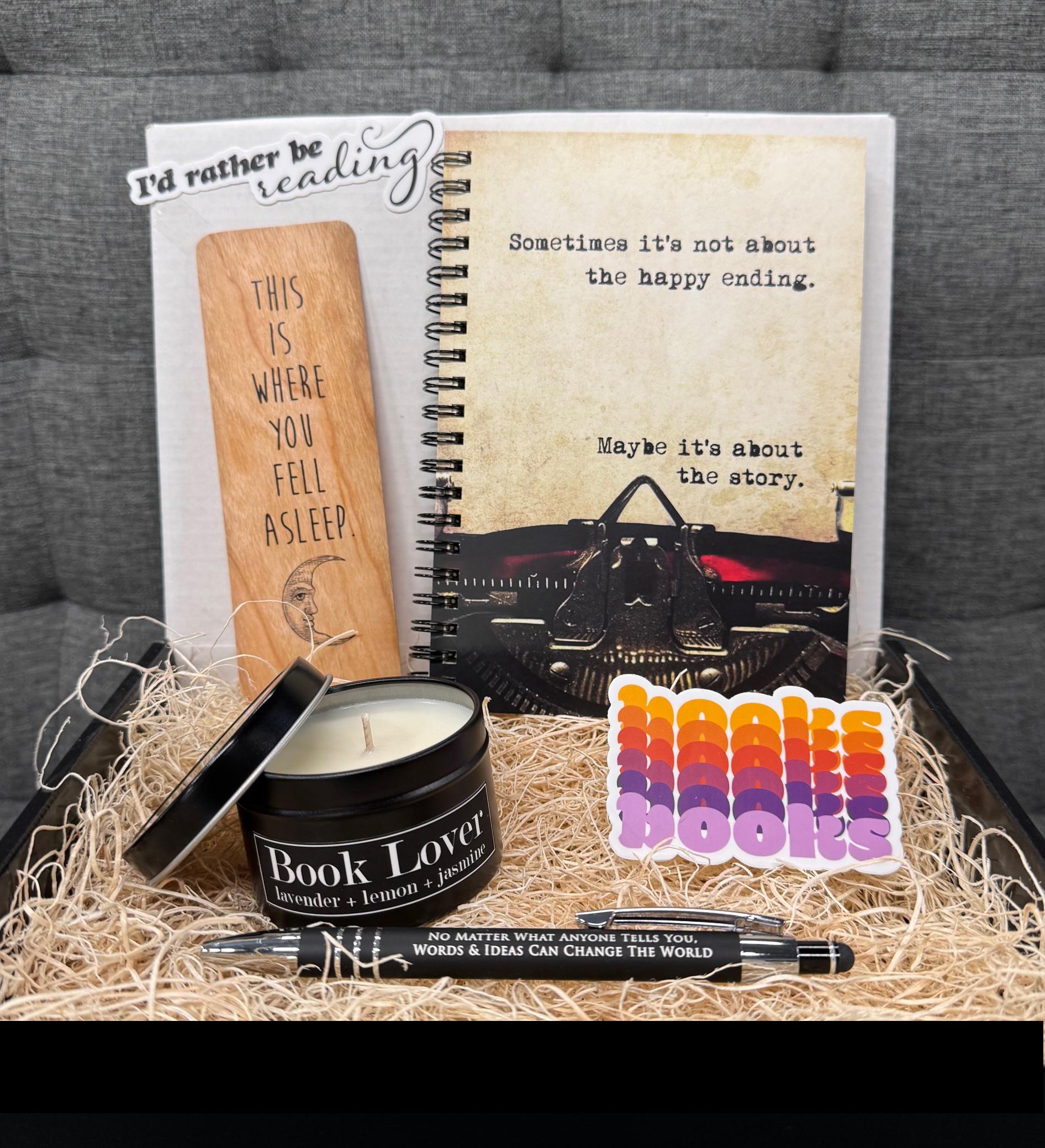 The Ultimate Book Lovers Boxed Gift Set - Care Package -literary and ...