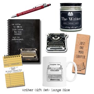 The Ultimate Writer Boxed Gift Set for Authors and Book Lovers - 2 Size ...