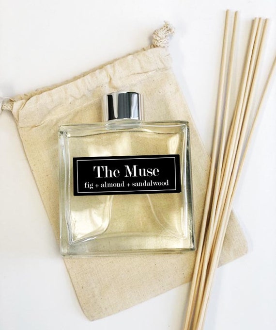 The Muse Reed Diffuser Fig Almond Cedar Sandalwood | Etsy