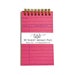Pink Library Card 30 Sheet Memo Pad Gifts for Librairans Valentine ...