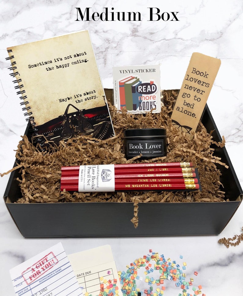The Ultimate Book Lovers Boxed Gift Set Care Package - Etsy
