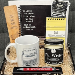 The Ultimate Writer Boxed Gift Set for Authors and Book Lovers - 2 Size ...