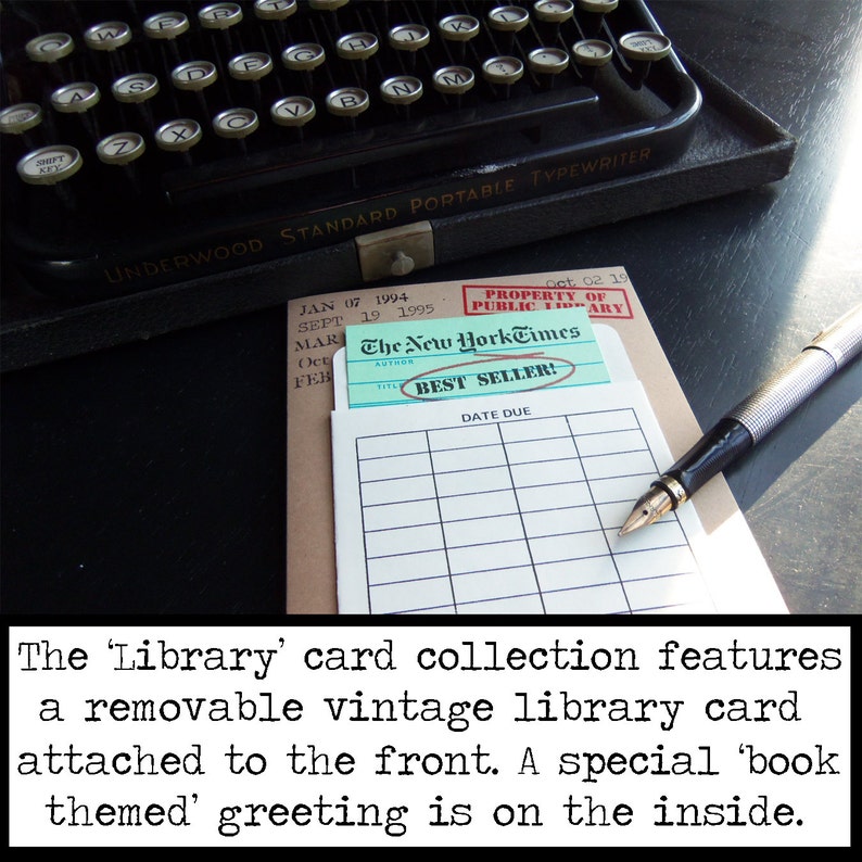 Happy Fathers Day Book Themed Card With a Vintage Book Card | Etsy