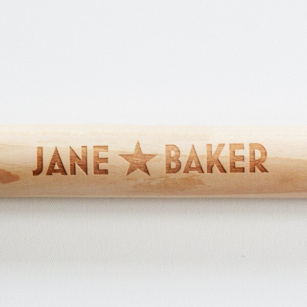 Engraved Rolling Pin - Etsy
