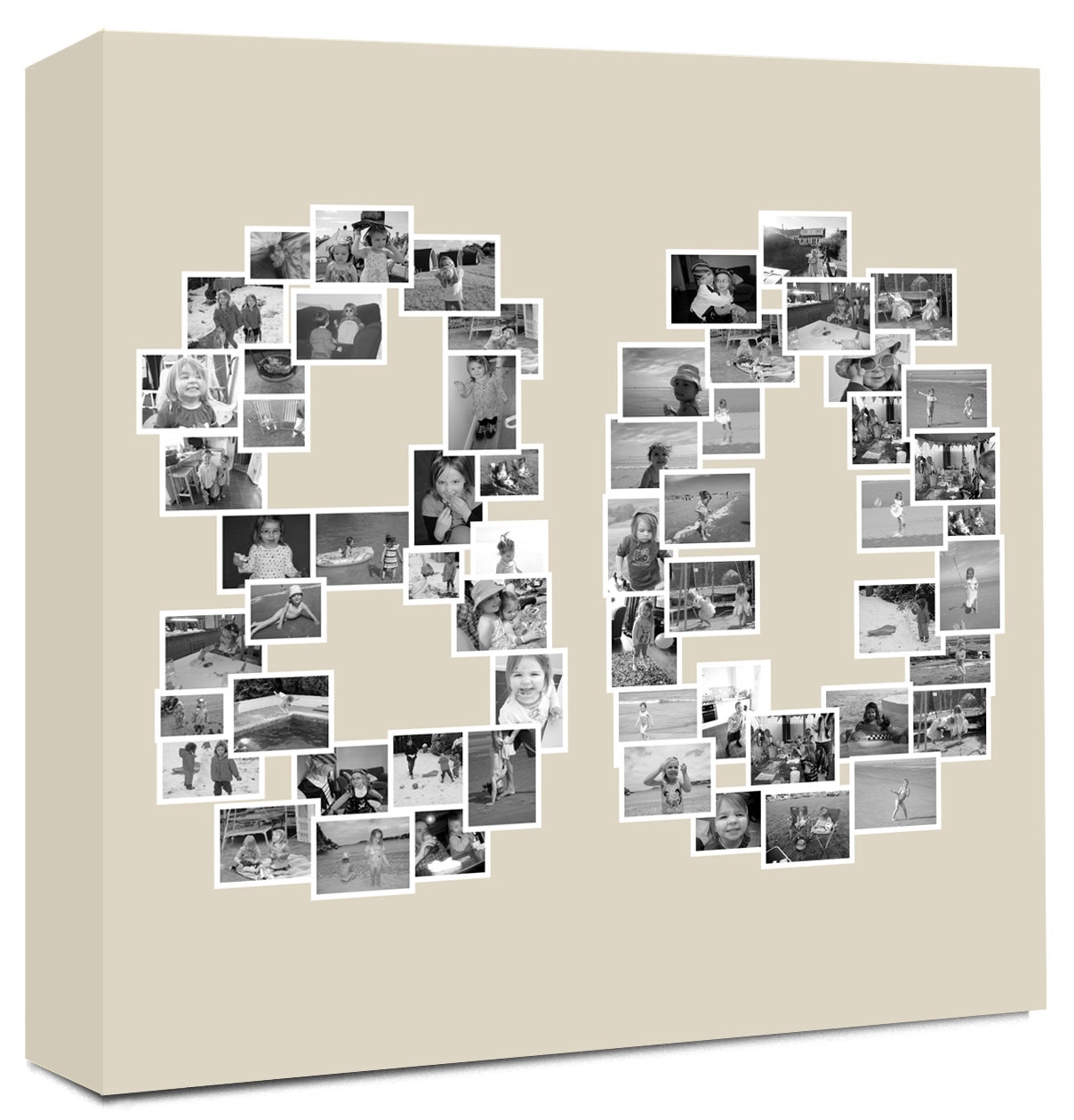 Photo Collage - Any Number Collage on Canvas