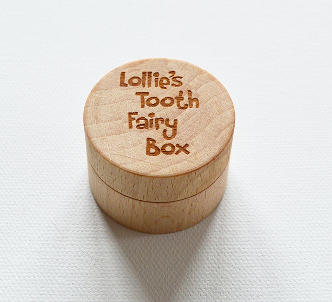 Personalised Tooth Fairy Box Professionally Engraved Wooden - Etsy UK