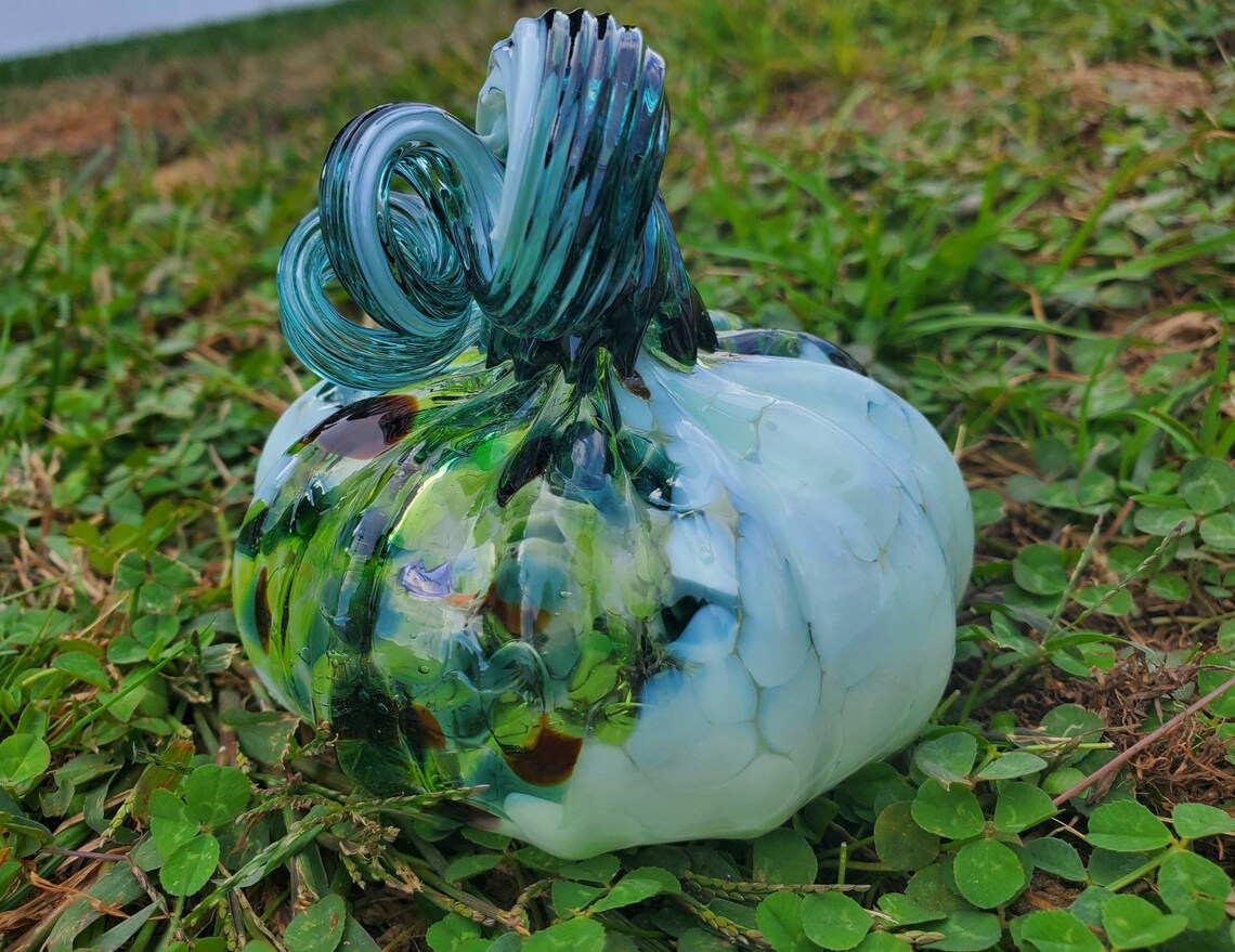 Handblown SMALL 3 Diameter Glass Pumpkins - Etsy