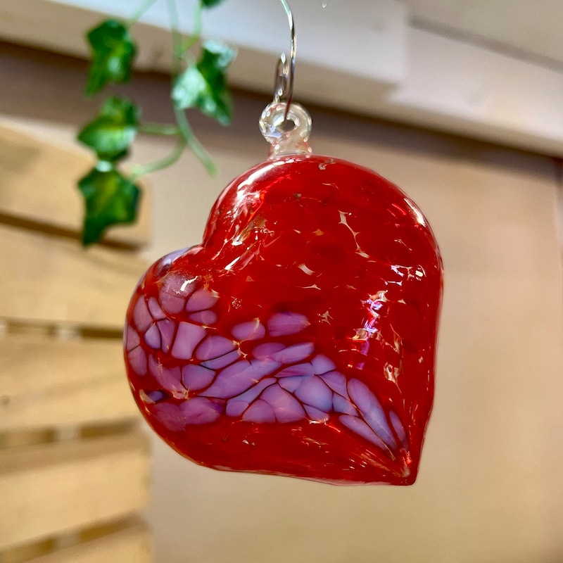 Glass Heart - Etsy