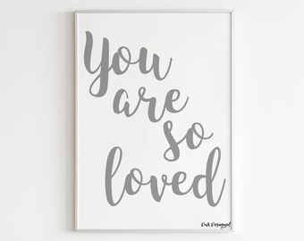 You Are Loved INSTANT DIGITAL DOWNLOAD - Etsy