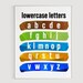 Lowercase Letters for Kids DIGITAL at Home Learning - Instant Download ...