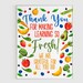 Teacher Appreciation Making Learning so Fresh Poster - Thank You for ...