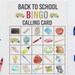 Printable Back to School BINGO for Teachers and Classrooms - Instant ...