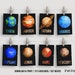 Printable Planets Flash Cards for Kids Learning - DIGITAL Watercolor ...