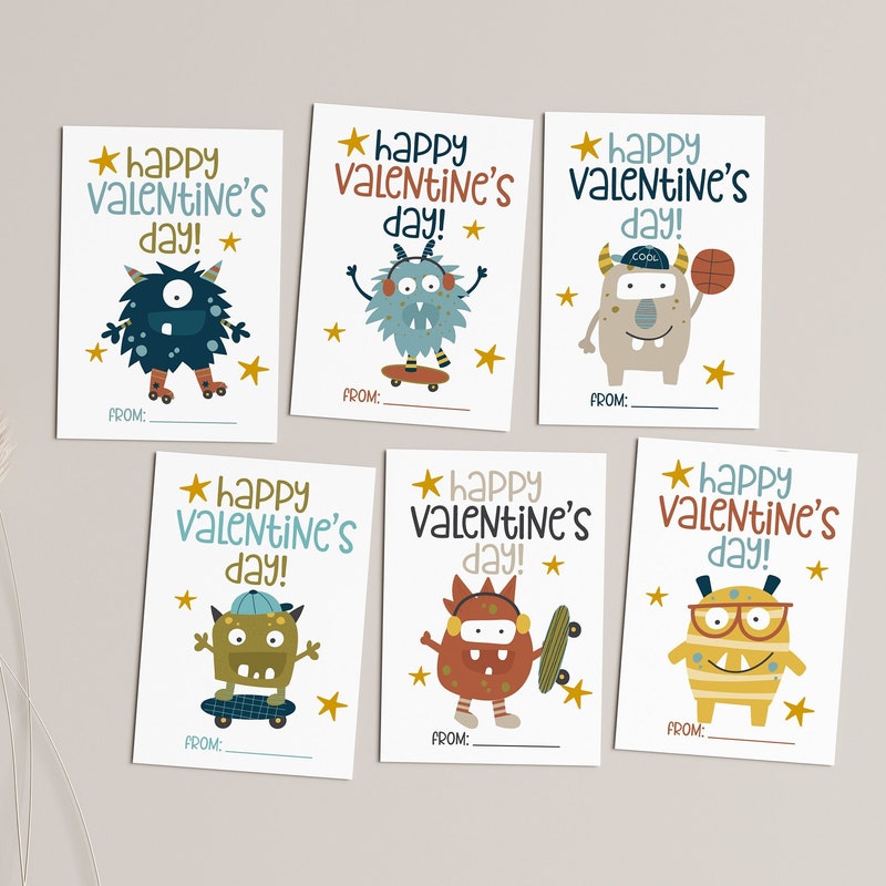 Valentines Monster - Etsy