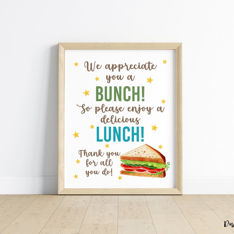 Lunch Room Signs - Etsy