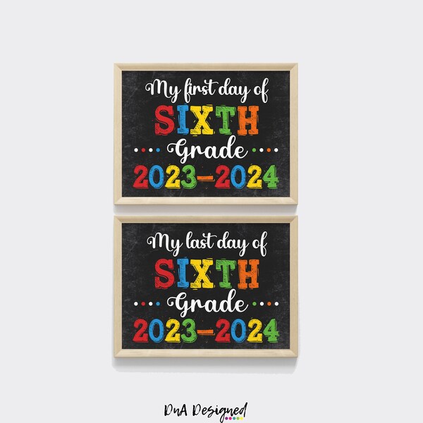 Last Day Sixth Grade 2024 - Etsy