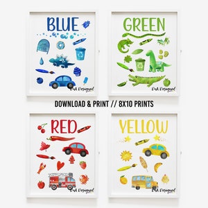 My Favorite Colors Printable for Kids at Home Learning - DIGITAL ...