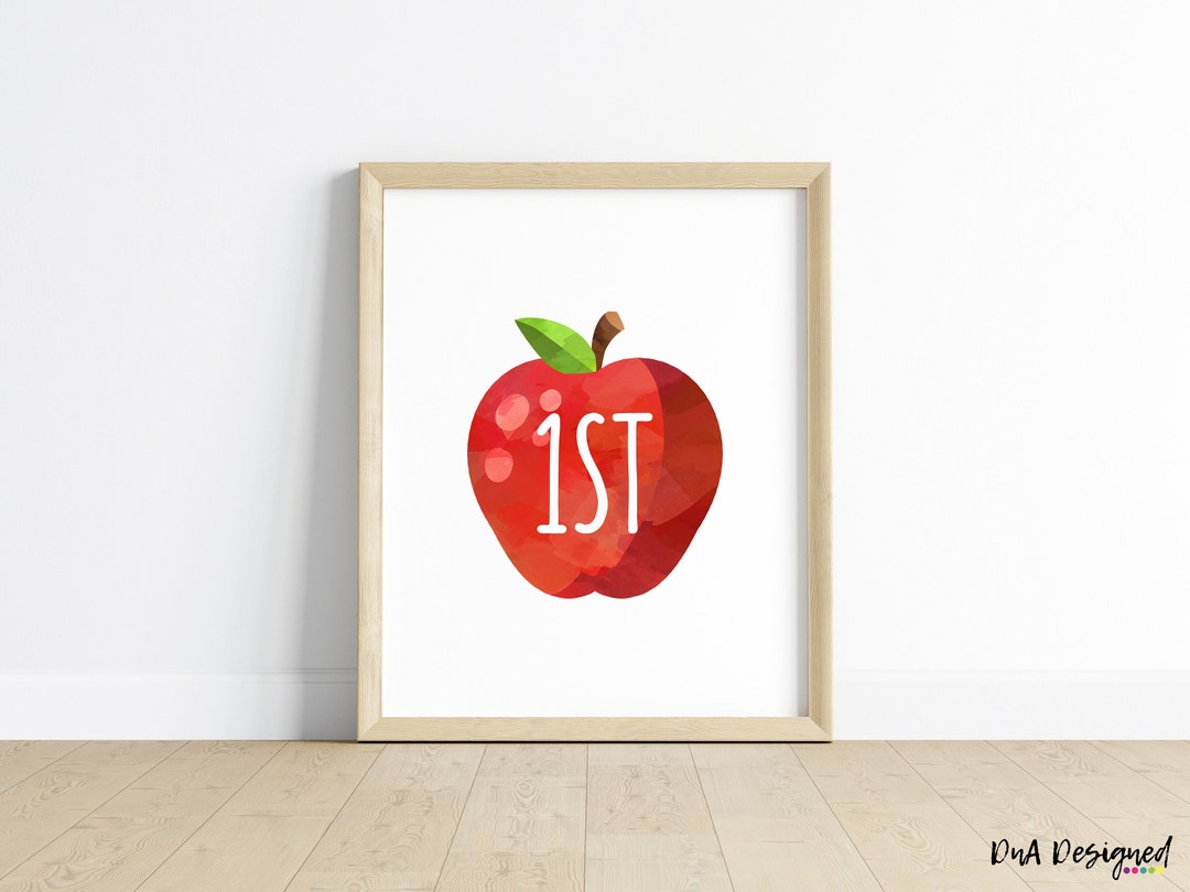 Printable First Grade Sign for the Classroom - DIGITAL Print for 1st ...