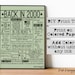 Back in 2000 DIGITAL Sign Instant Download DIY Print for Birthday or ...