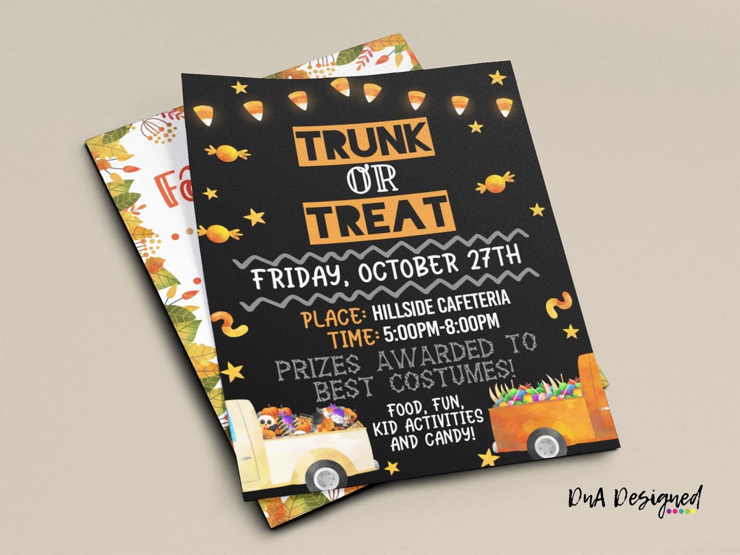 Custom School or Business Flyer Pack - Personalized Set of Fliers for ...