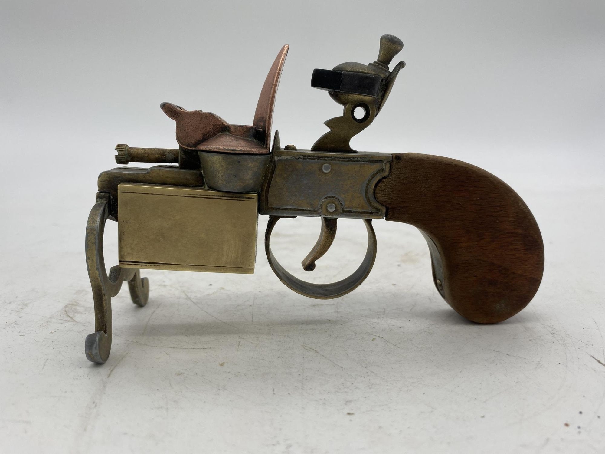 Dunhill Brass Tinder Pistol Table Lighter - Etsy