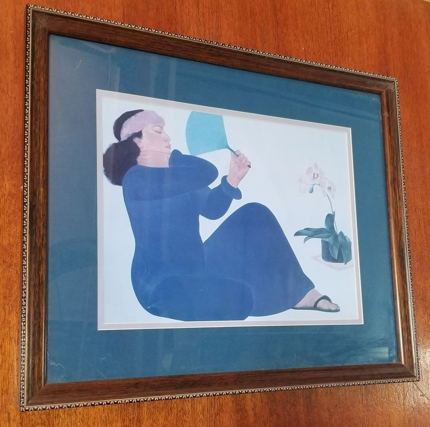 Set of 4 "women of Hawaii" Serigraph Art Prints by Pegge Hopper - Etsy