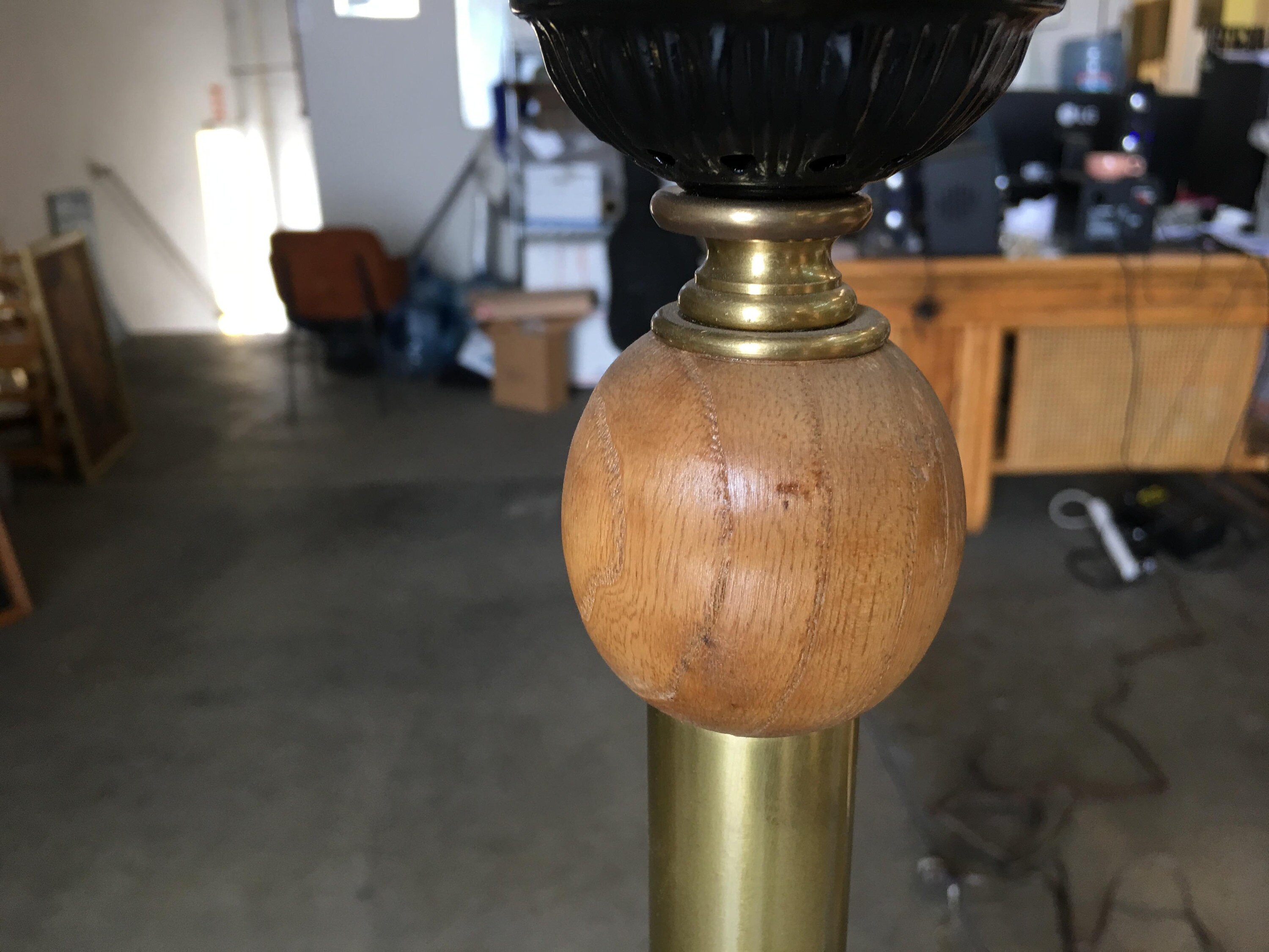 Heifetz Style Hand-carved Abstract Torchiere Floor Lamp - Etsy