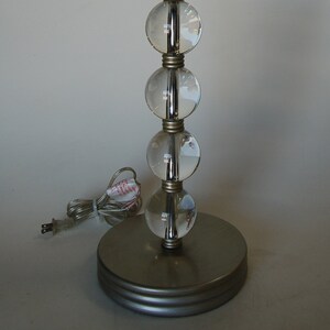 Stacked Crystal Five Ball Table Lamp - Etsy