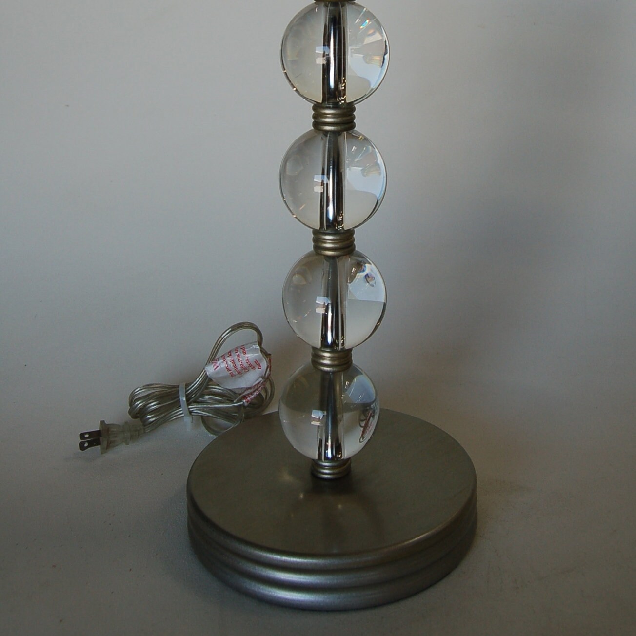 Stacked Crystal Five Ball Table Lamp - Etsy