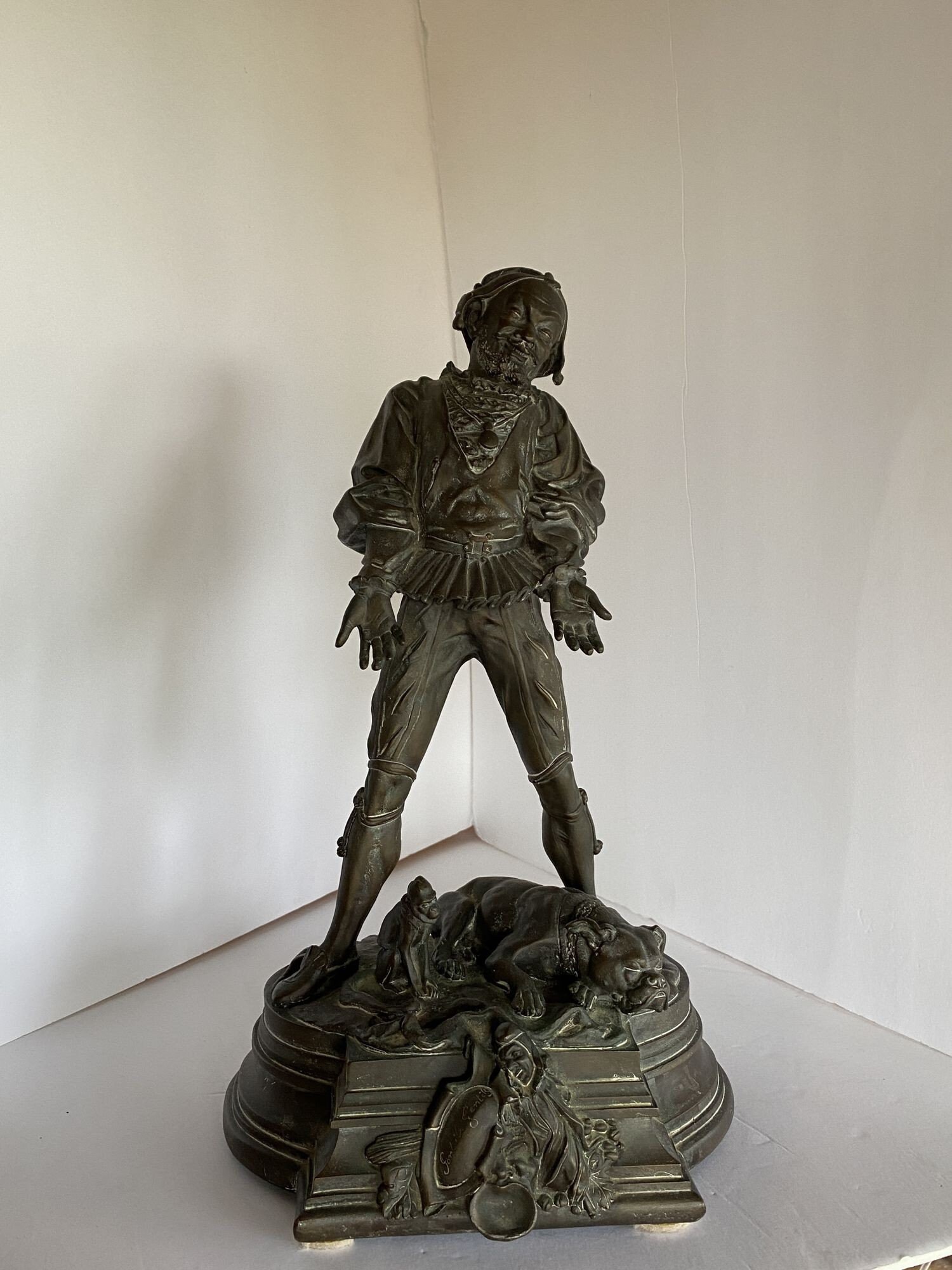 Victorian Bronze Jester Sculpture by After Alfred Barye - Etsy