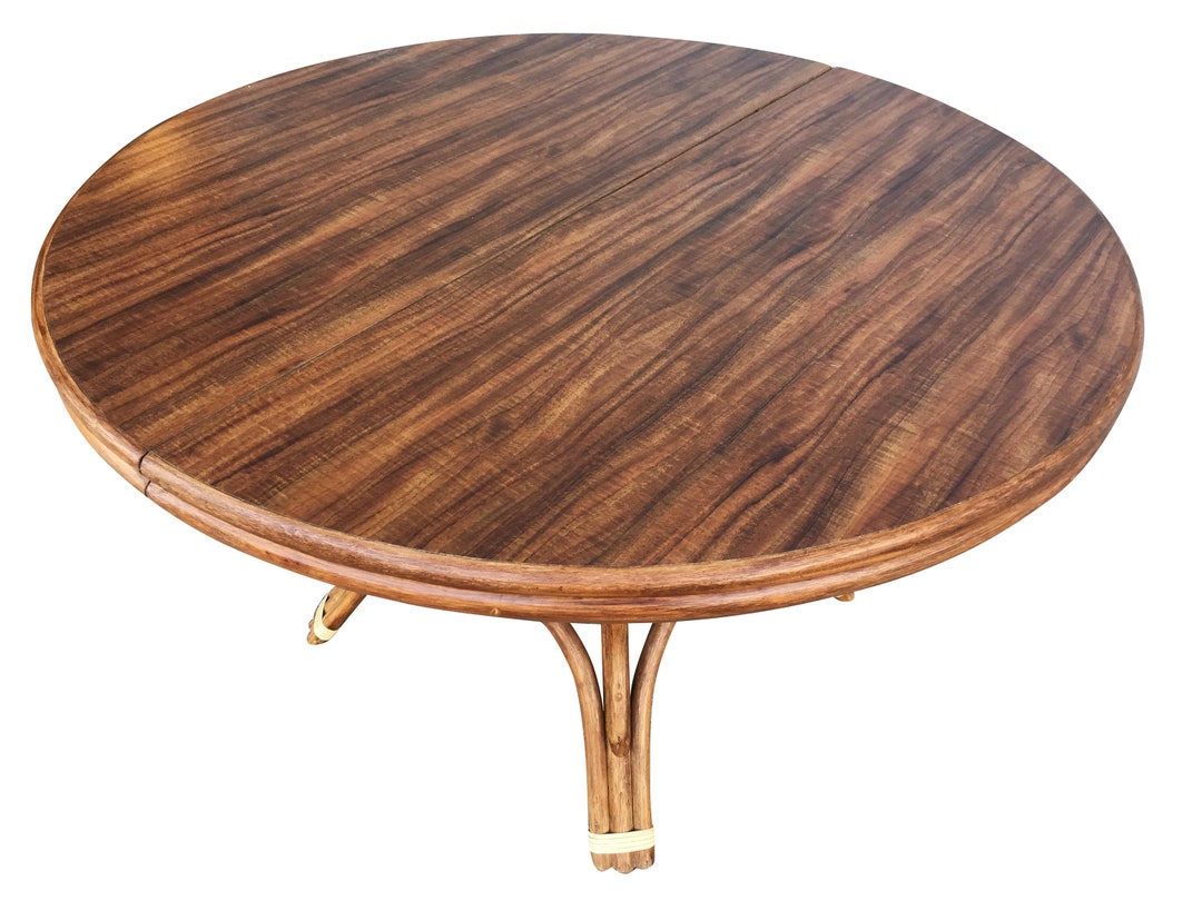 Restored Round Dining Table With Formica Top - Etsy