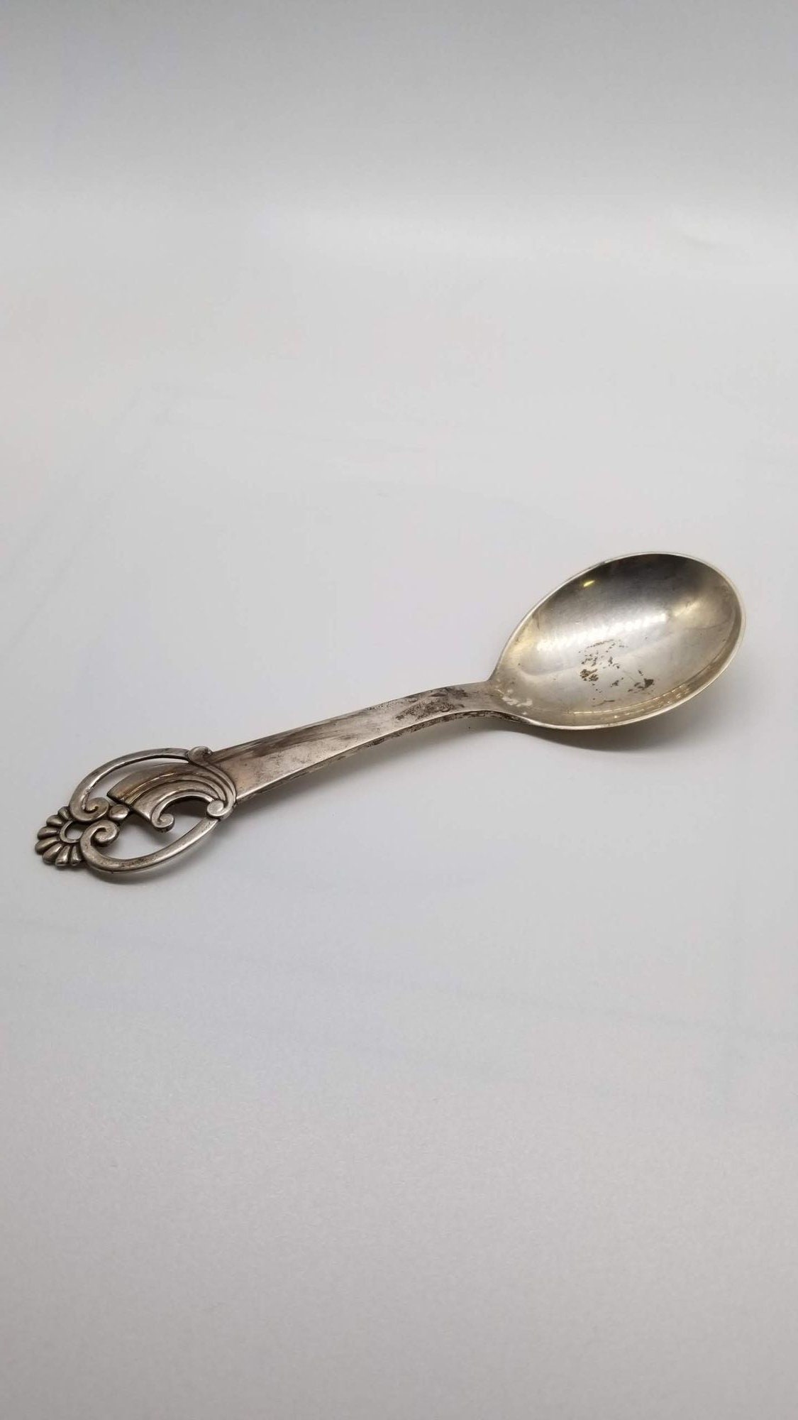 Antique Scandinavian 830S Silver Marmalade Spoon With RR Mark - Etsy