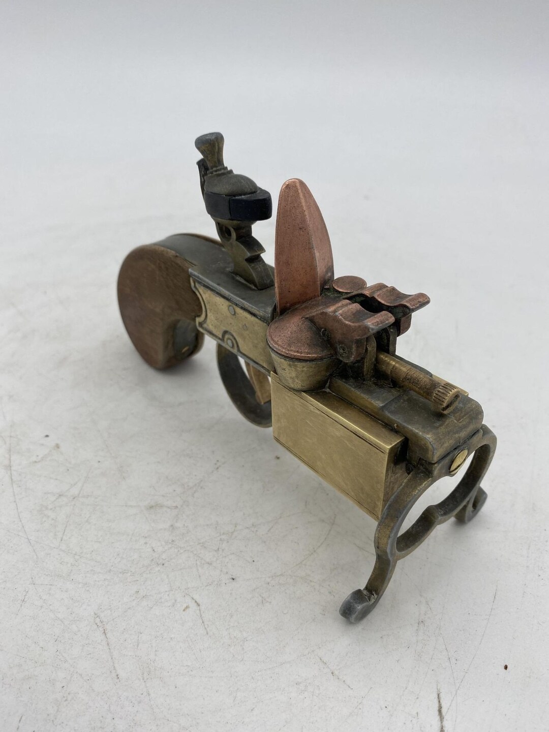 Dunhill Brass Tinder Pistol Table Lighter - Etsy