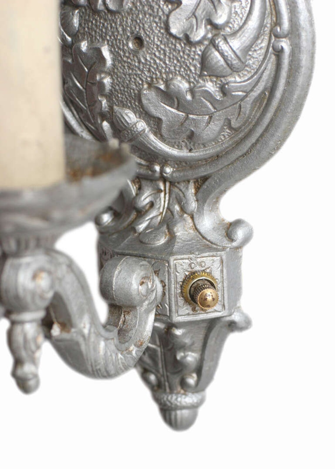 Edwardian Style Aluminum Wall Sconce - Etsy