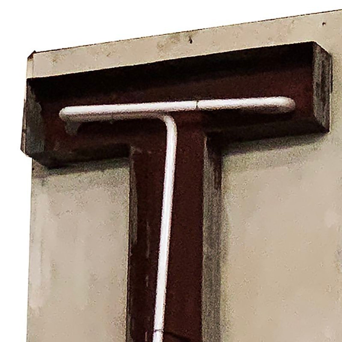Large Vintage Neon Marquee Letter "t" From Pan American Auditorium - Etsy