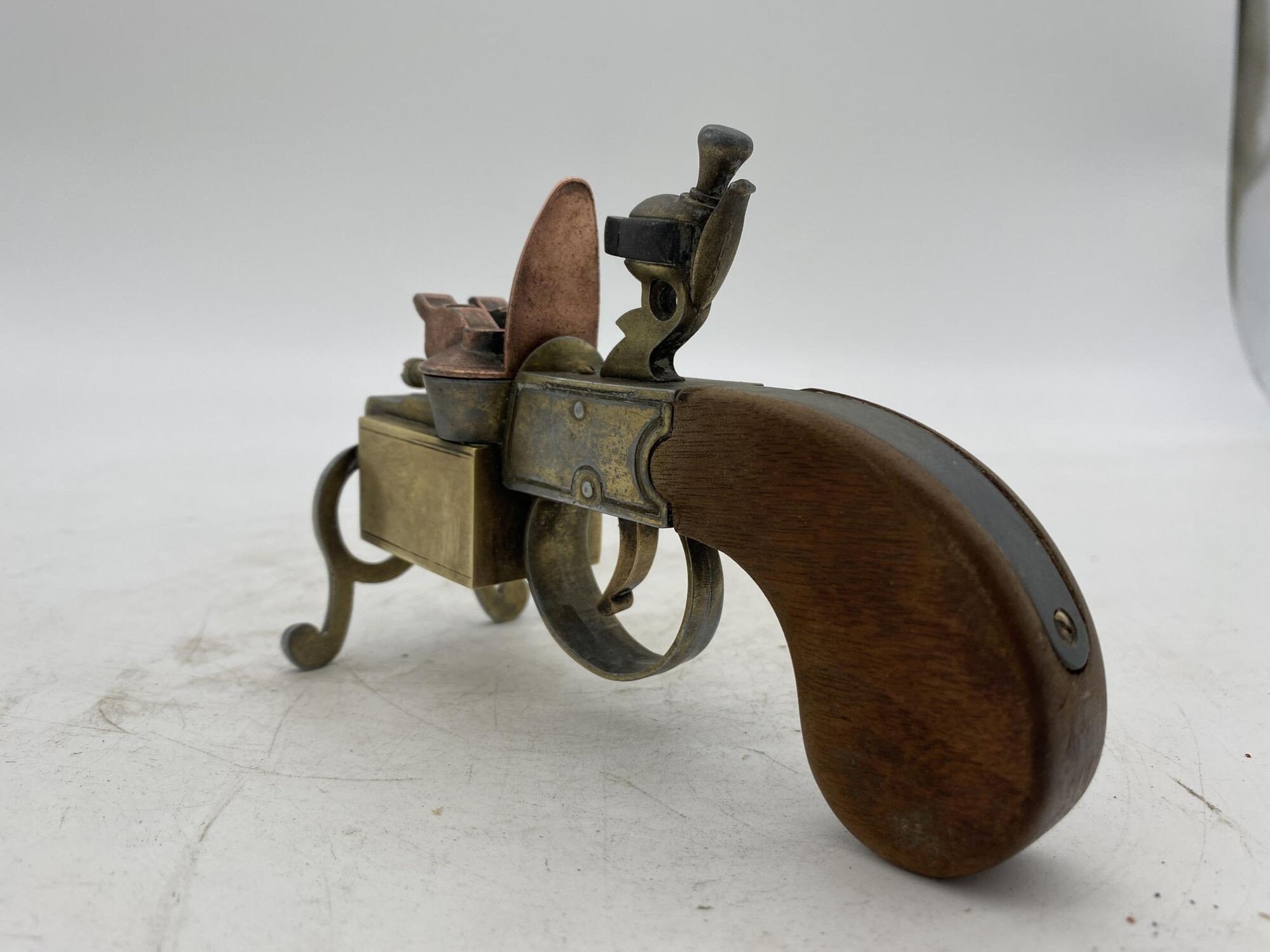 Dunhill Brass Tinder Pistol Table Lighter - Etsy