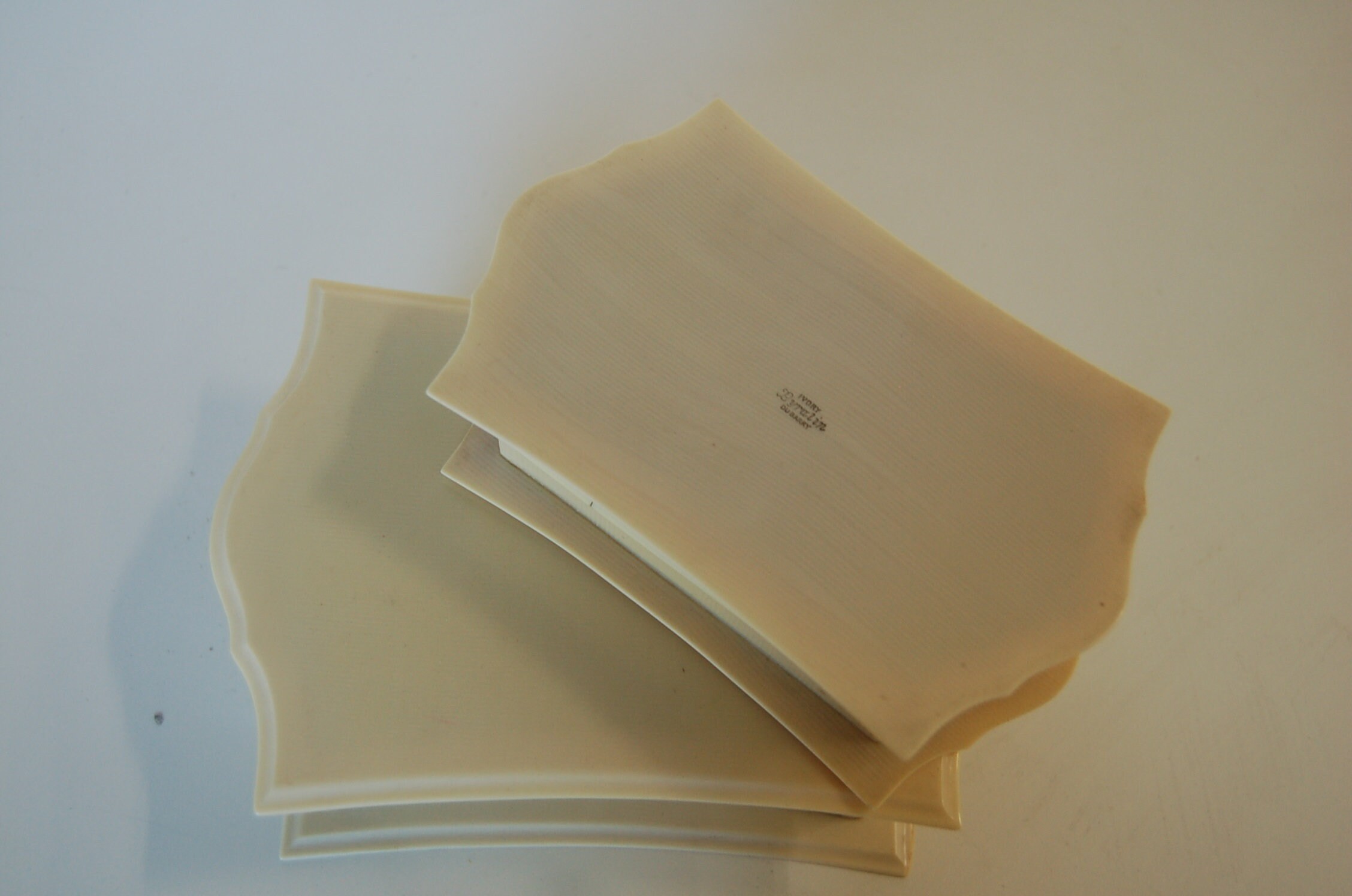 Art Deco French Ivory Vanity Jewelry Box Set Pyralin Du Barry - Etsy