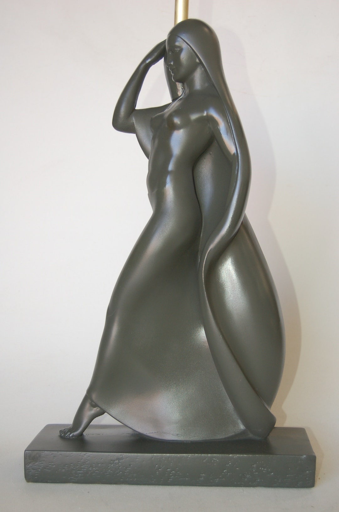 Flowing Female Figure Ceramic Table Lamp by Haruil - Etsy