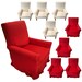 White Muslim Lounge Armchairs With Red Cover and Skirt - Etsy