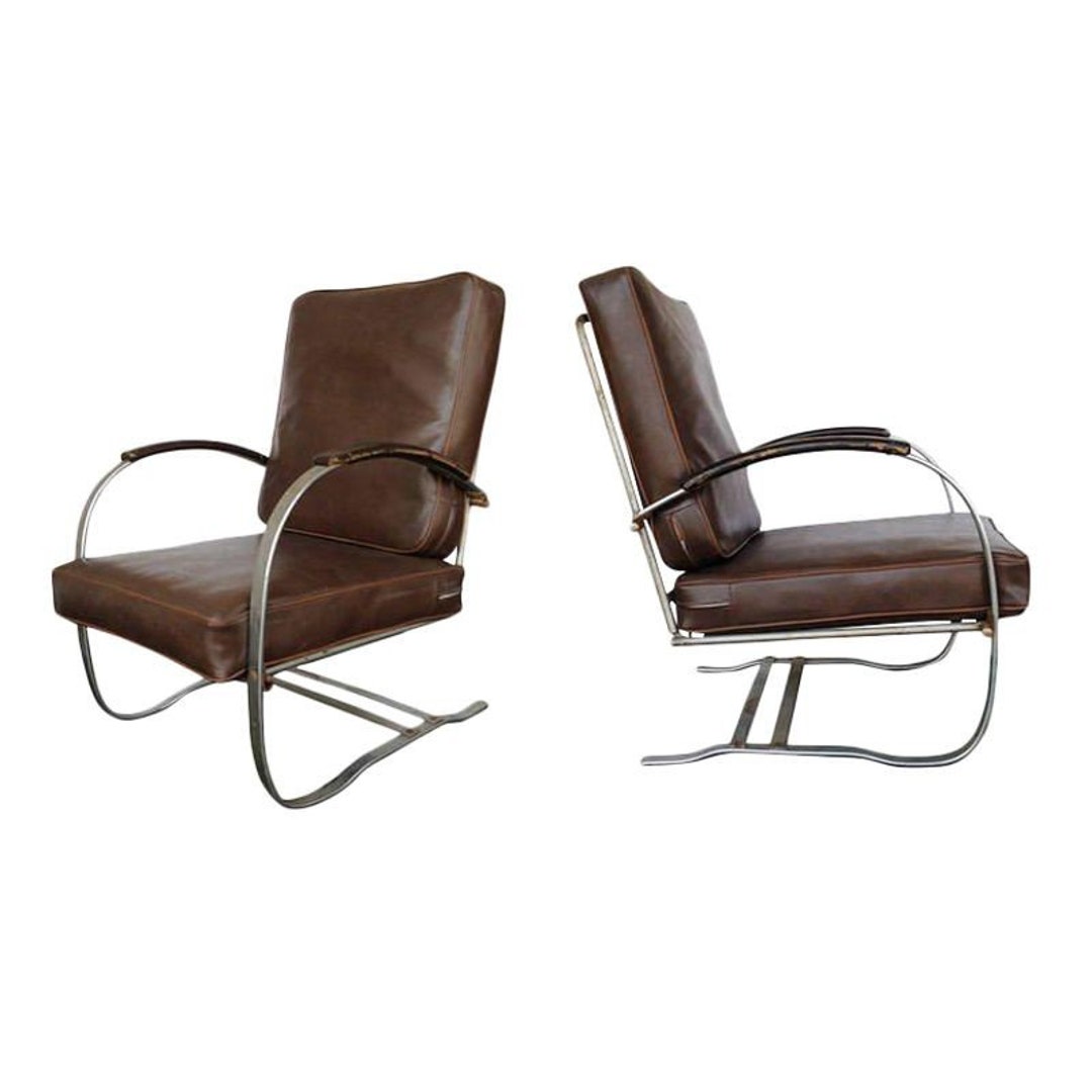 Wolfgang Hoffmann Springer Chair for Howell - A Pair - Etsy