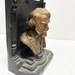 Solid Brass Bookends Bust of Henry W. Longfellow by "b & H" Bradley and ...
